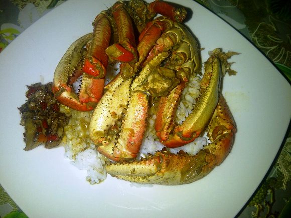 Kerrie krabben - SurinamCooking